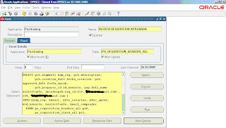 Oracle EBS Tips: Email alert for approved Purchasing Requisitions