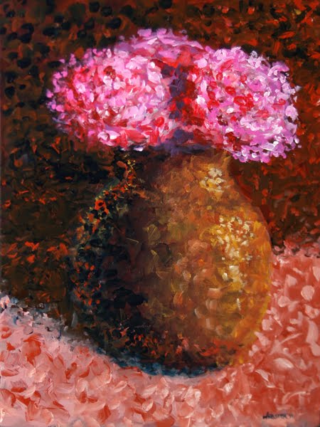 Daily Painters Abstract Gallery: Mark Webster - Impressionist Flowers ...