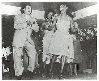 Onstage at the Tijuana Club, New Orleans, early 50's.
