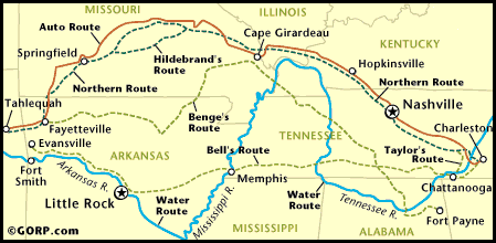 The Cherokee Trail of Tears