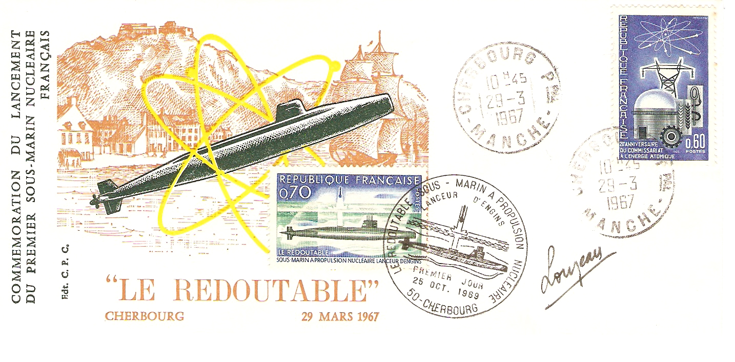 La Marcophilie navale: S611 le Redoutable