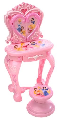 Little BB Shop: Disney Princess Light Up and Sound Vanity Table