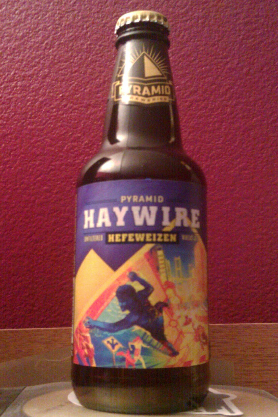 Beer Beginnings To Infinity: Pyramid Haywire Hefeweizen