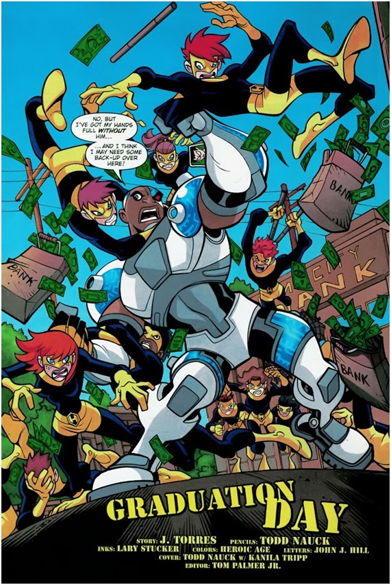 Comics Teen Titans Go! Online: TTG! #50: "Graduation day"