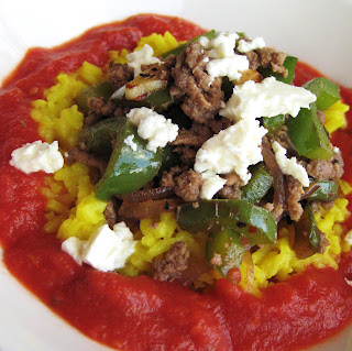 Mango & Tomato: Lazy Stuffed Peppers