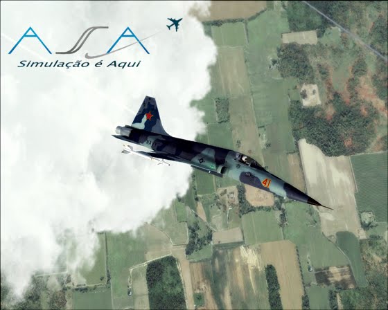 AsA - Simulação é Aqui!: Alphasim F-5E Tiger II - FSX e FS2004