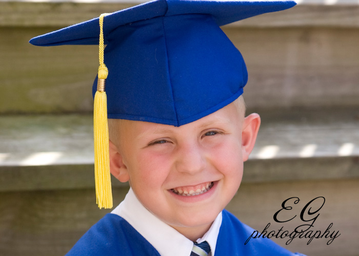 Elizabeth Gillikin Photography: A kindergarten graduate