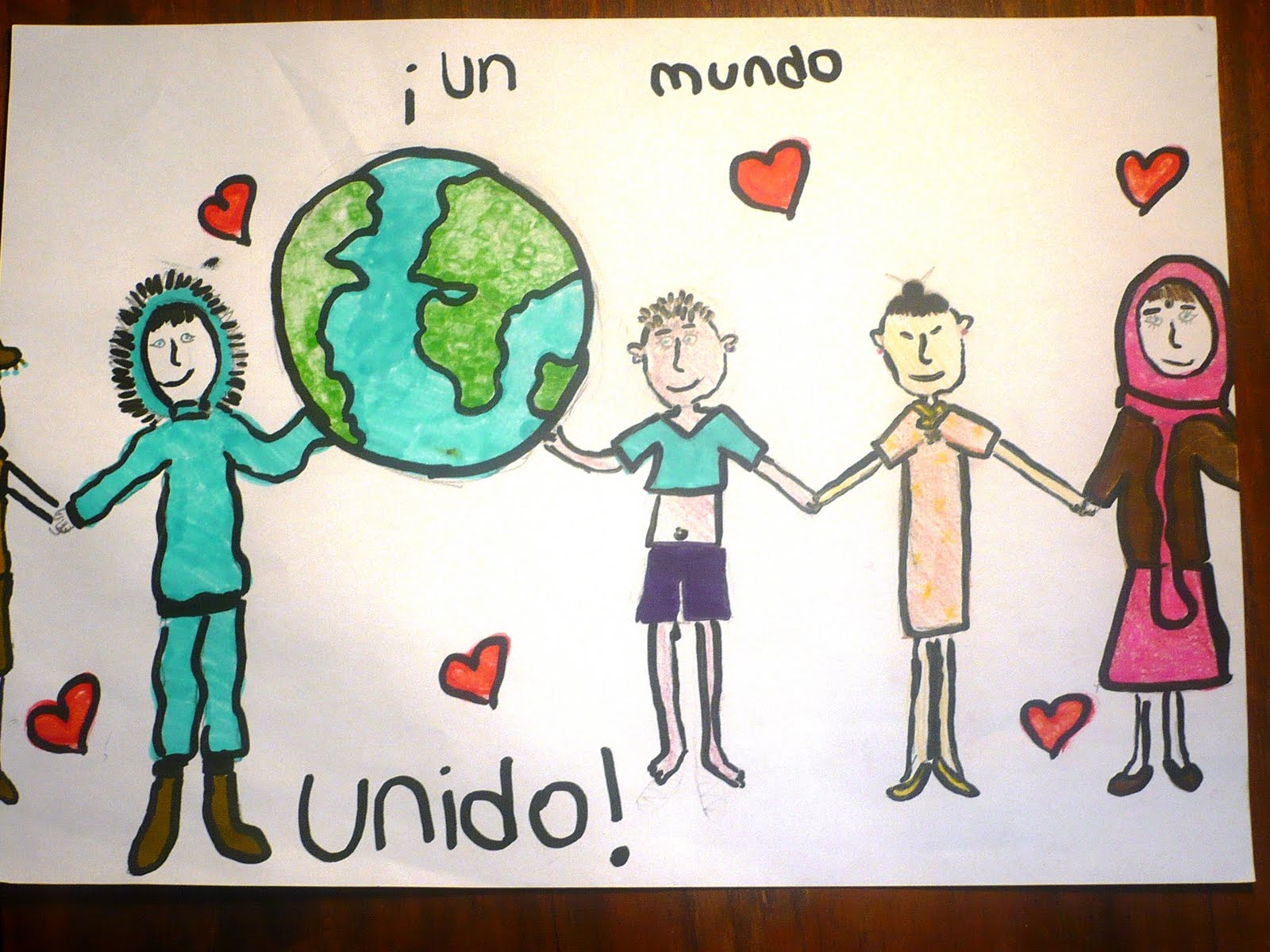 Niños por la Semana Mundo Unido: ¡Un mundo unido!