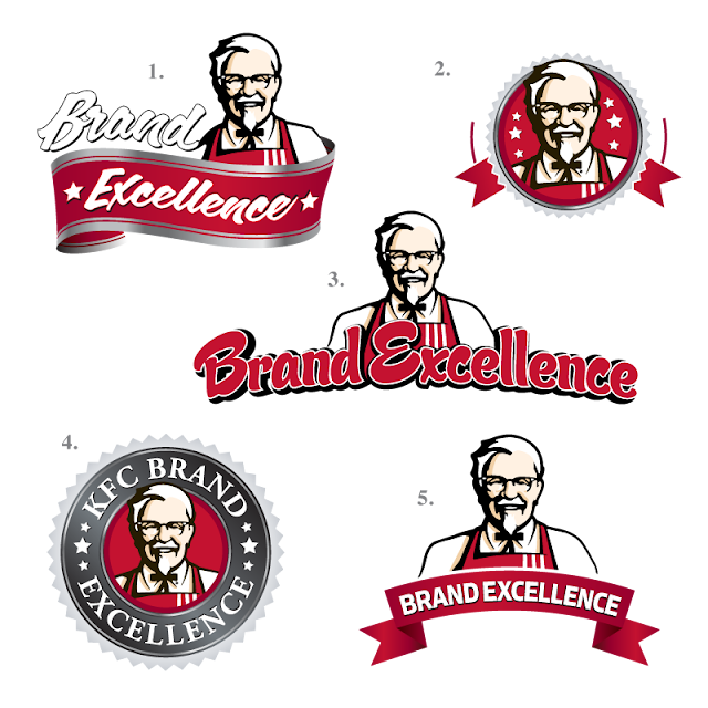 DONOWORKS: KFC Brand Excellence Logo
