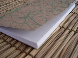 Orange Paper Moon: Japanese bookbinding