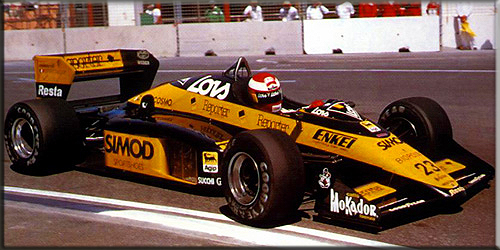 Toni Bareta Slot: Minardi M187 Adrian Campos