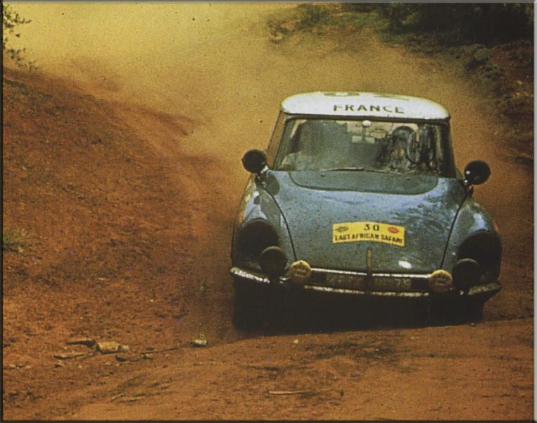 Toni Bareta Slot: CL-15 Citroën DS19 Rally East African Safari 1965