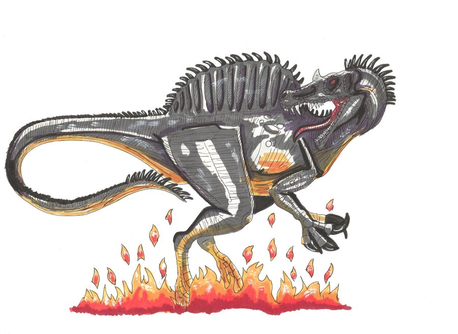 Papéis de Parede monstruosos - Hellraptor | Dinos Tephix