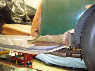 Keep them driving: Driver side front fender, rocker panel,and dog leg