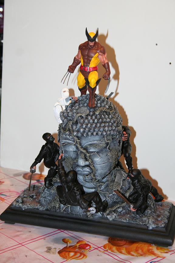 ALUCINE MODEL KITS: WOLVERINE & NINJAS FINAL