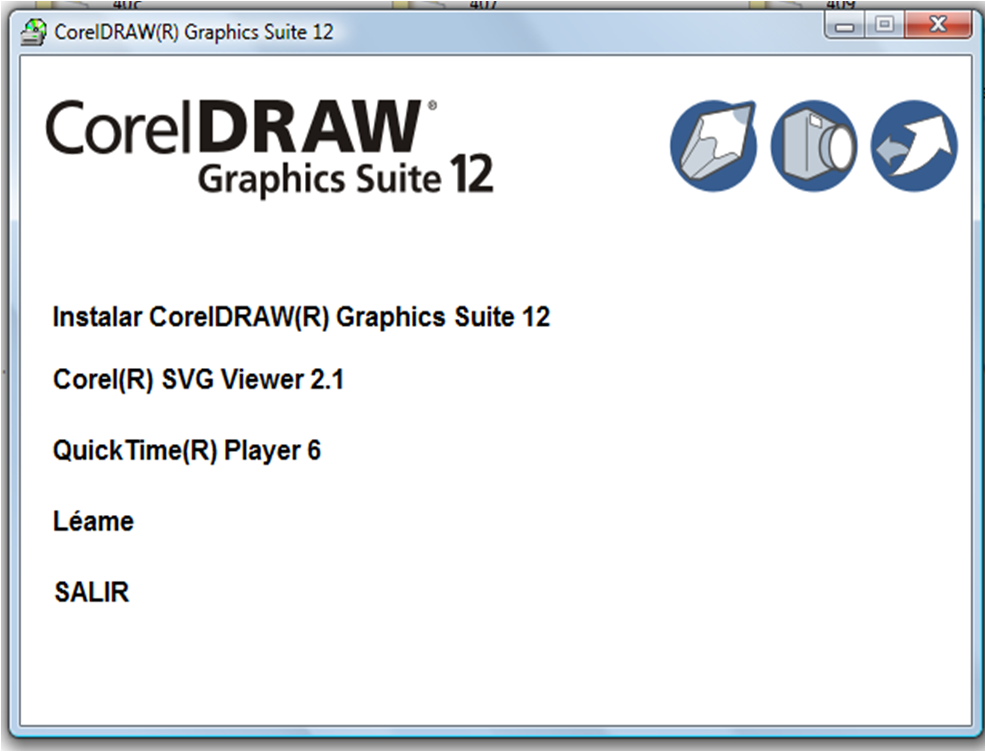 manual instalacion windows vista: Tutorial Instalacion Corel Draw 12