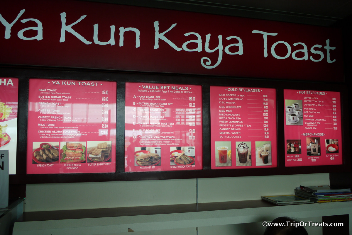 Trip or Treats: Yummy Ya Kun Kaya Toast for Takeout
