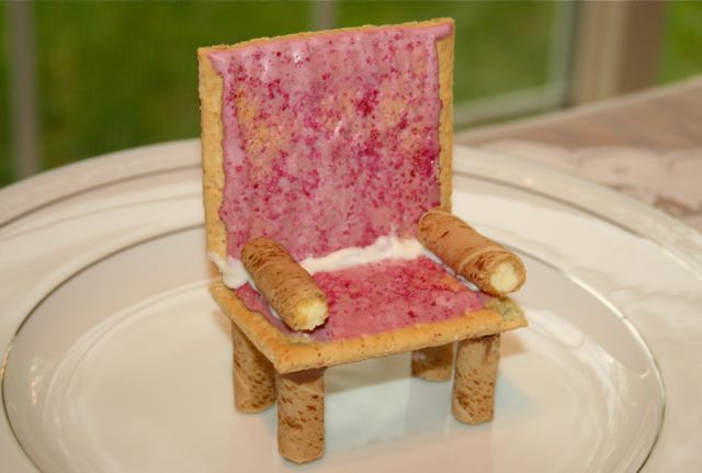 Catholic Cuisine: Edible Chairs for the Feast of the Chair of St. Peter