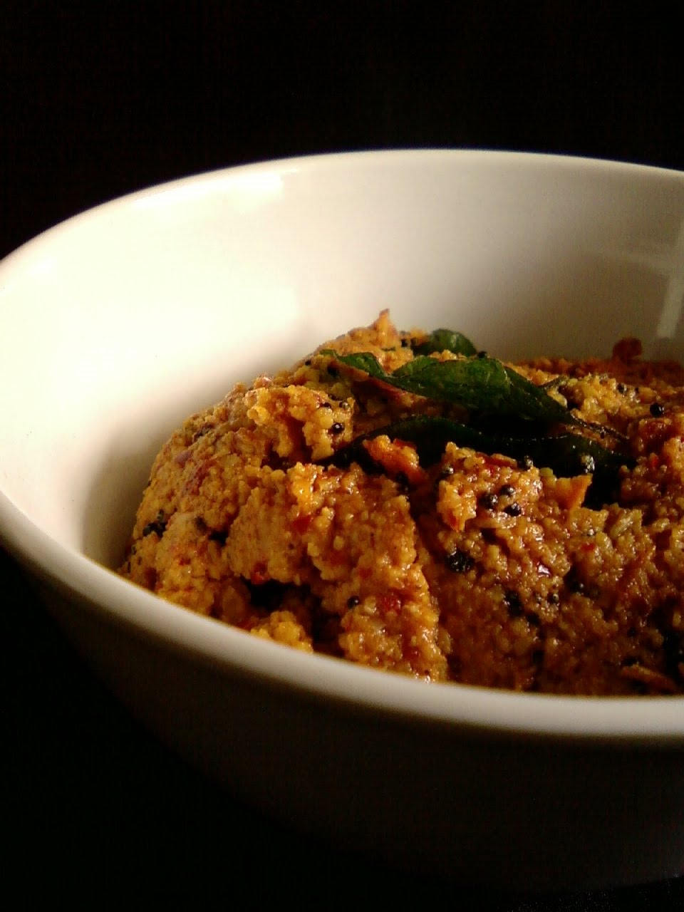 Tomato Kandi Pachadi ~ Tomato and Toor Dal Chutney - Blend with Spices