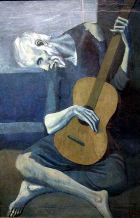 one artist a day: Pablo Picasso / Monochromatic Painting