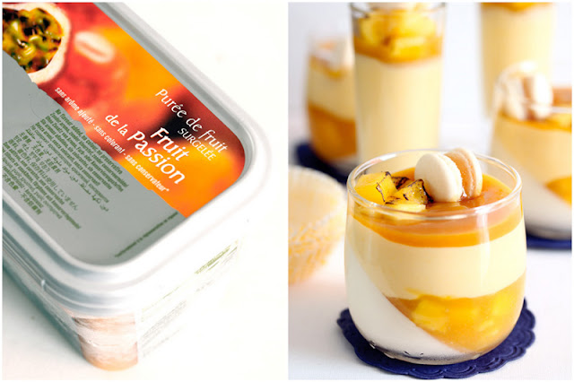 Foodagraphy. By Chelle.: Mango passion fruit panna cotta verrines