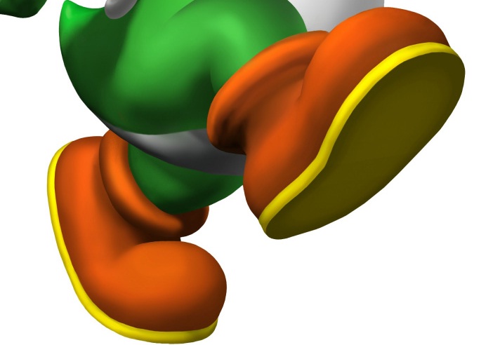 Por que o Yoshi usa botas?