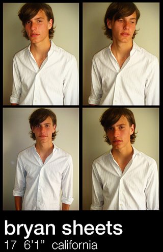 Bryan Sheets | the Fashion Spot