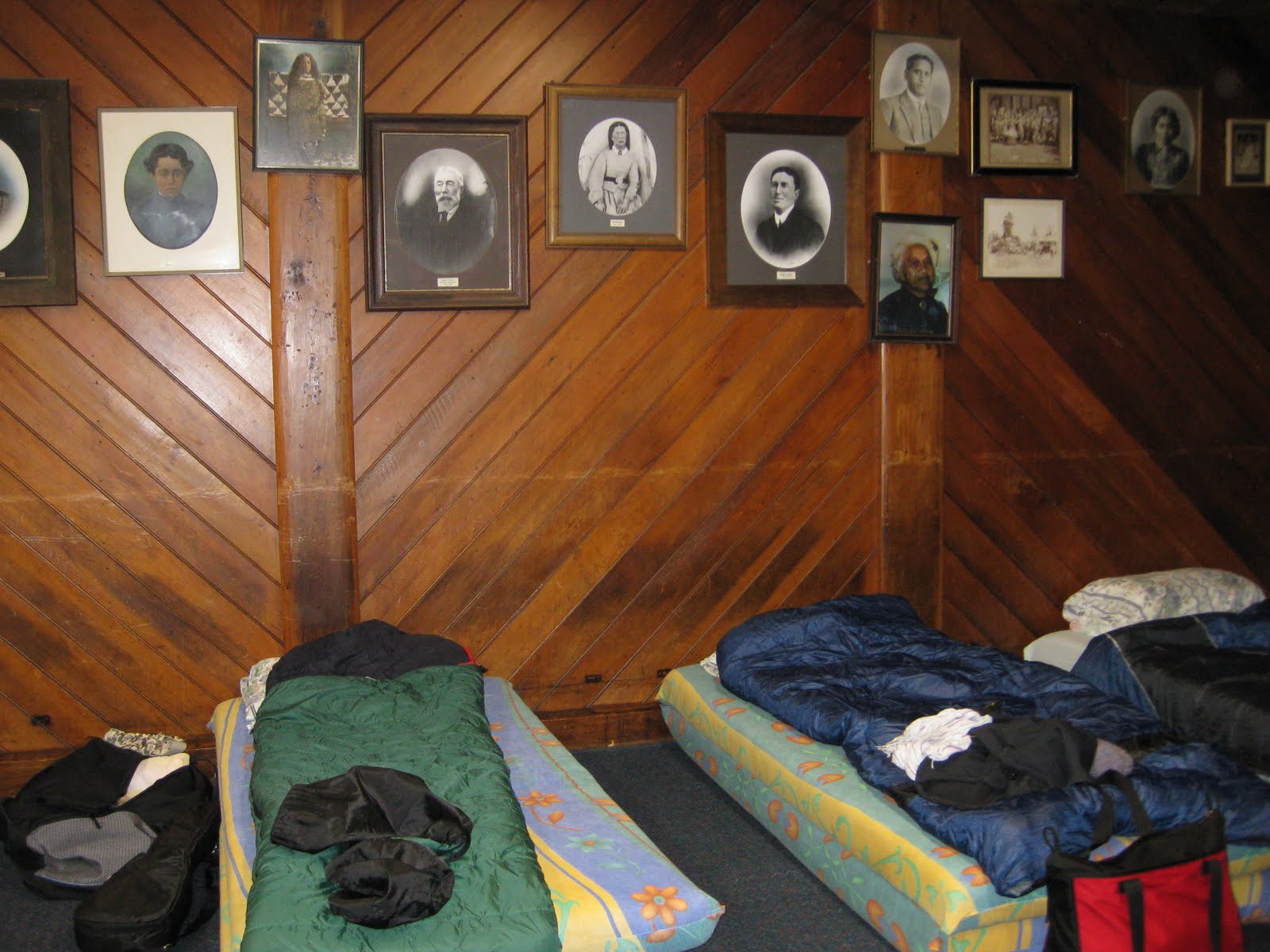 Aaron, Helen and Freya's Adventures: Noho Marae Papawai, Greytown