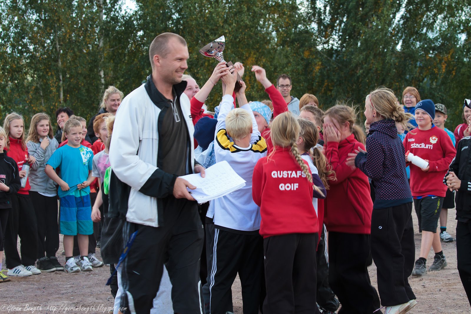 Göran Bength - foto: Skolmästerskap i friidrott, Enbackaskolan, Gustafs