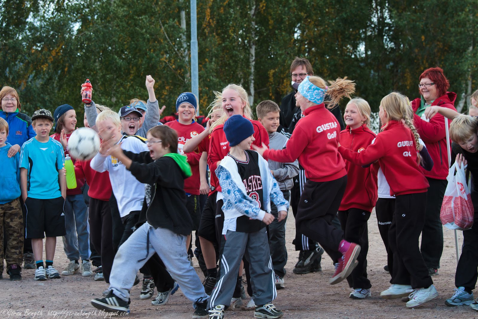 Göran Bength - foto: Skolmästerskap i friidrott, Enbackaskolan, Gustafs