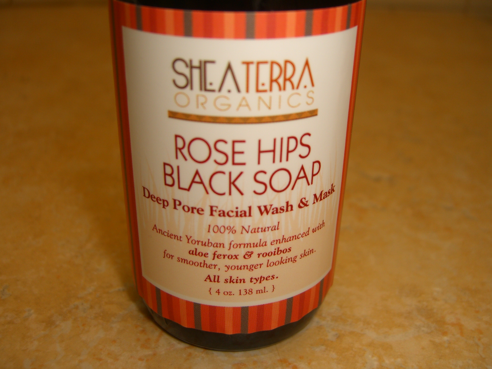 Primp and Giggle: Shea Terra Organics Rose Hip & Red Bush Black Soap ...