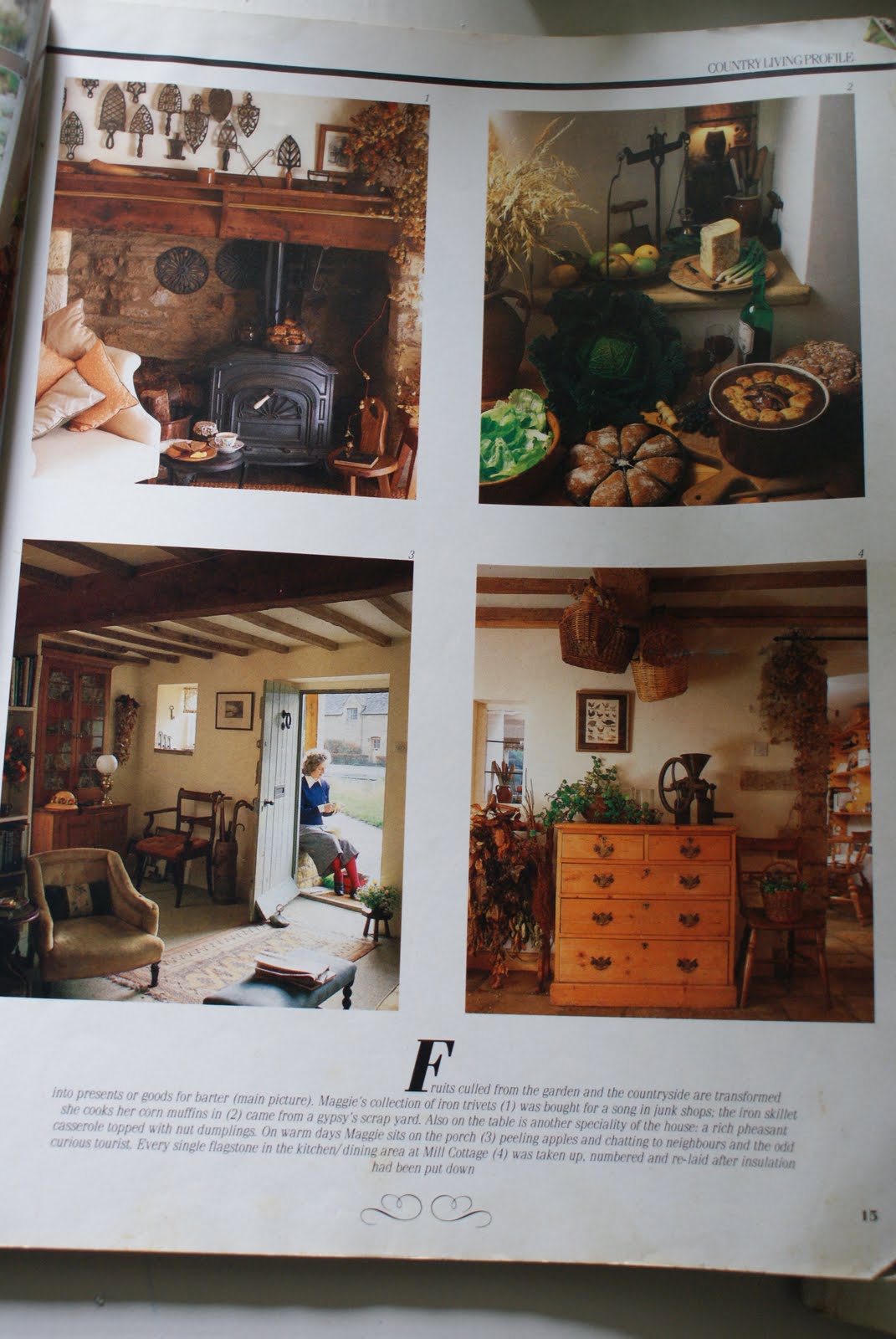 the vintage heart: THE FIRST ISSUE OF COUNTRY LIVING MAGAZINE!