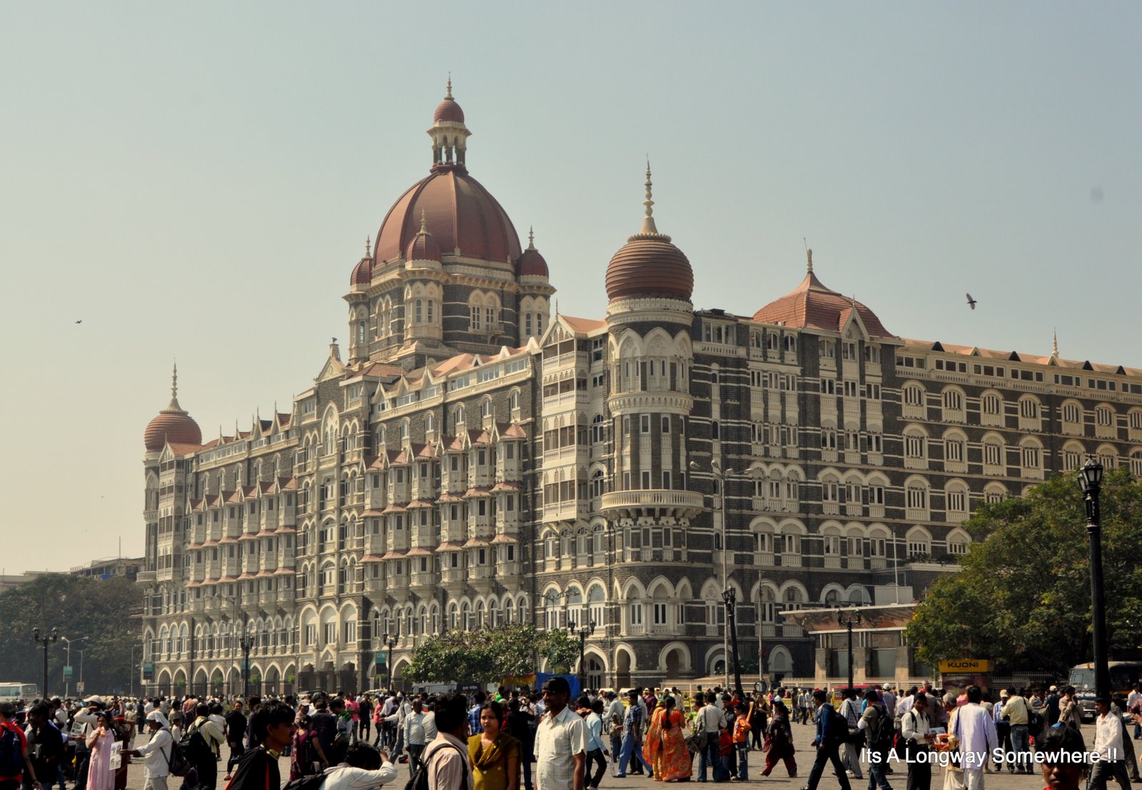 Its a long way somewhere: The Taj Palace Hotel