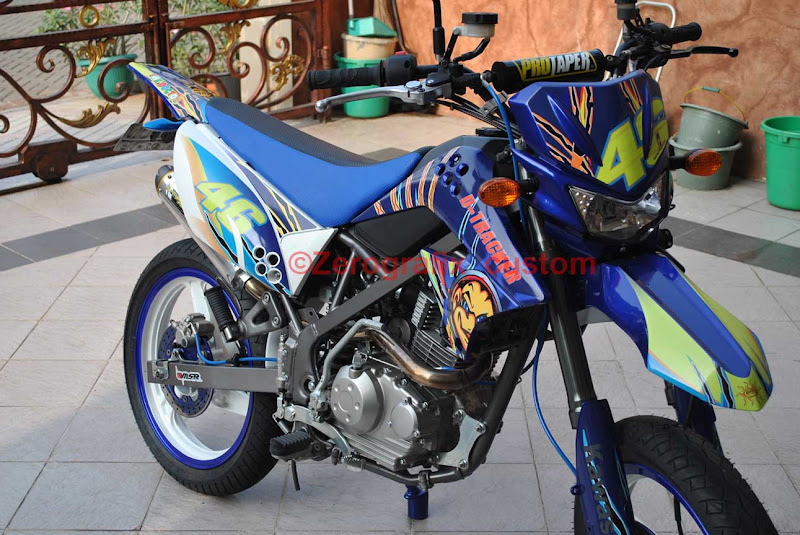 Modifikasi Motor Kawasaki D Tracker 150 | Wallpaper Modifikasi Motor