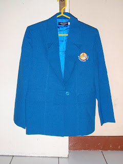 TJ Collection: Jas Biru Laut Logo GKII (Jas MD002)