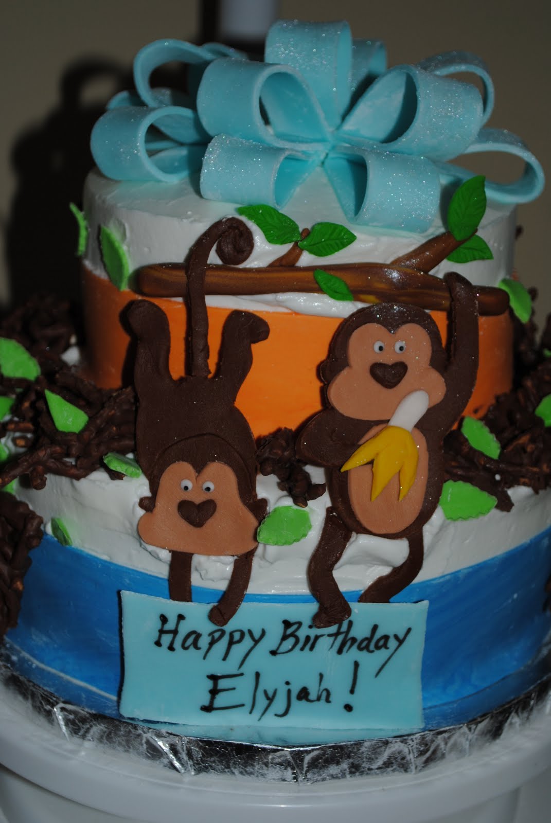 ArtistiCakes and Other Makes: monkey cake