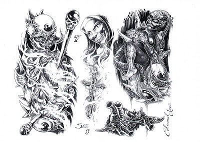 Tattoo Flash™ Huge Collection of Tattoo Designs fr: Edward Lee