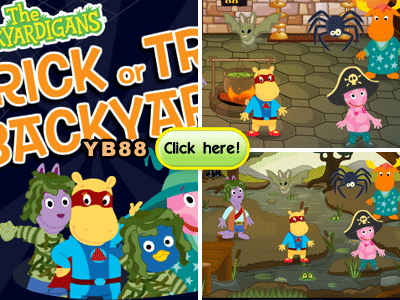 www.flashgame-girl.com: The Backyardigans: Trick or Treat with ...