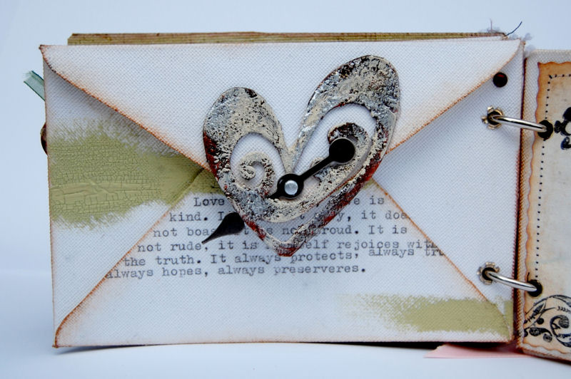 SCRAPBOOK ABUNDANCE: Canvas Love Letters mini