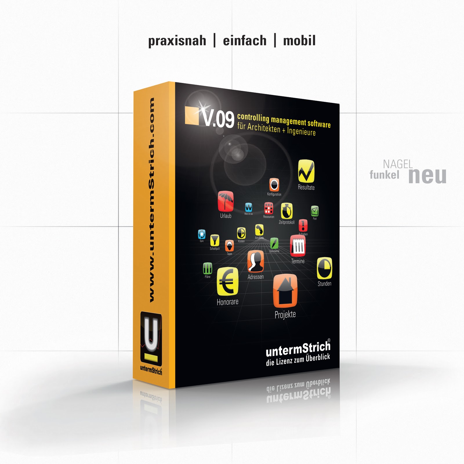 untermStrich software auf der BAU 2011