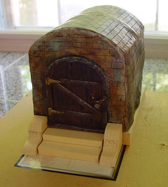 Liz Adeles SpOOky Art: WIP Crypt