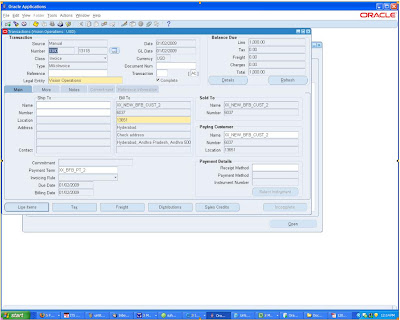 All about Oracle Applications: Balance Forward Billing in R12