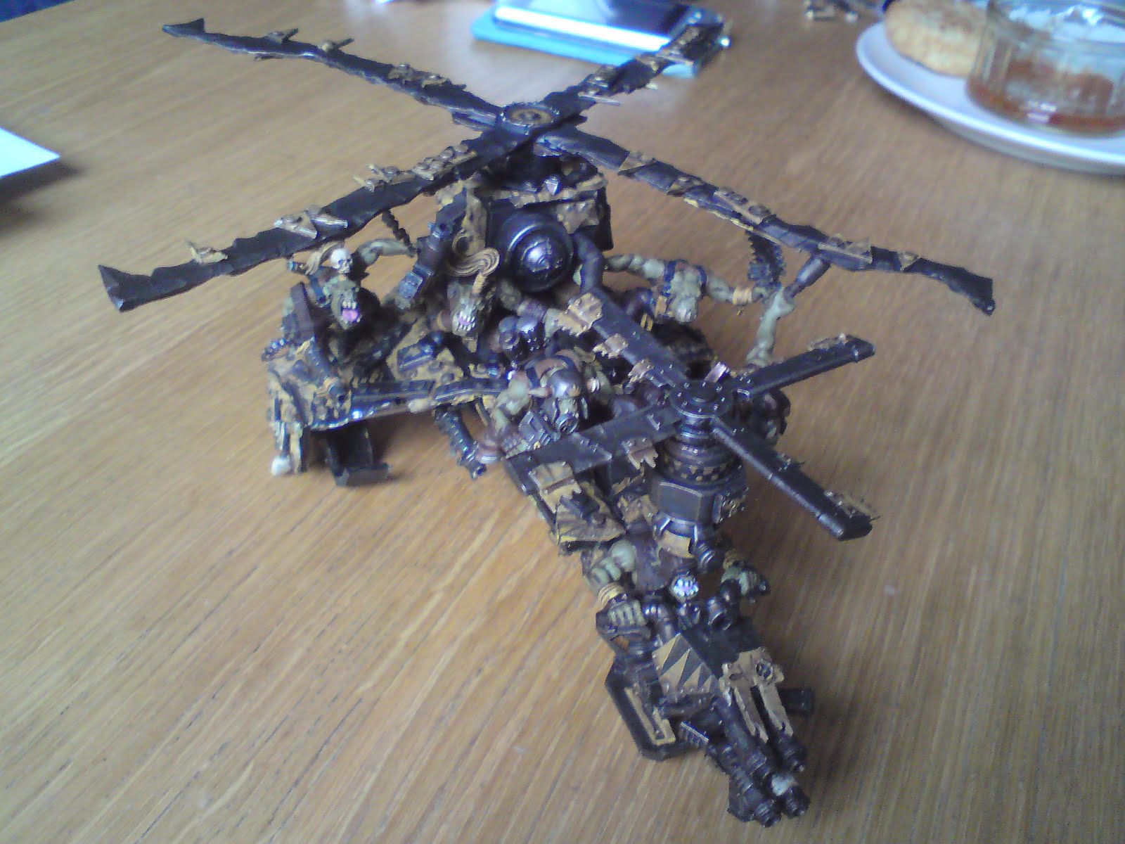 Matt's Workbench: Ork Warkopta 'Chinork' Scratch Build