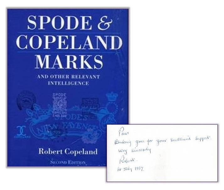 Spode History: Recommended Reading 3 - Spode & Copeland Marks....by ...