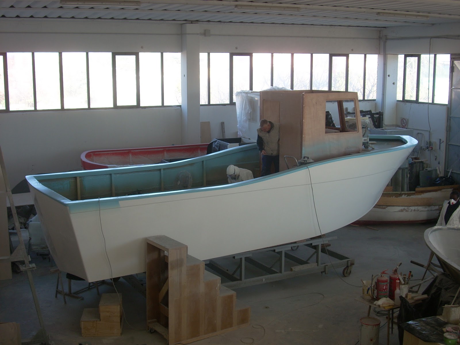 Barche da Pesca: barca da pesca 8.70 avanzamento