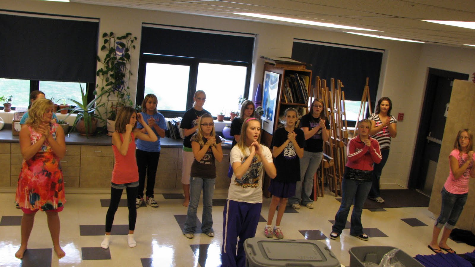 Cheer Coach's Blog: Middle School Practice