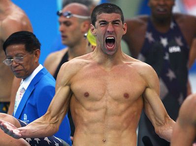 Vascular Bodybuilding Muscle Stop!: Michael Phelps Veiny Muscles