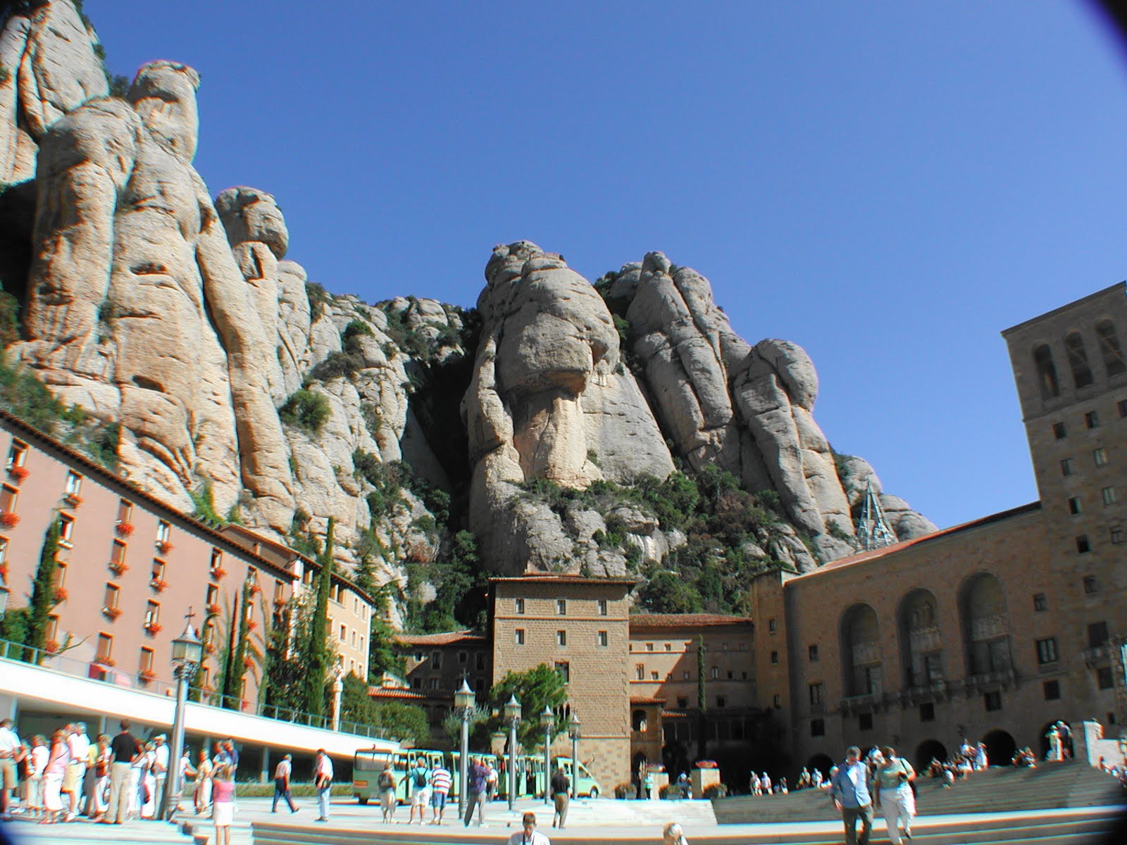 cruise happenings: Barcelona, Spain - Monastery, Montserrat Spain