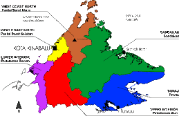 Generasi Sabah Baru: Peta Sabah - Mengikut Bahagian & Daerah
