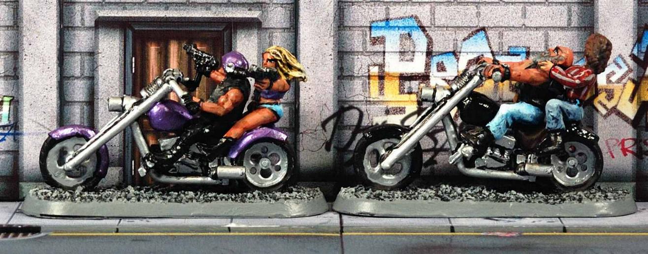 Vampifan's World of the Undead: Black Scorpion and Black Orc Games Bikers